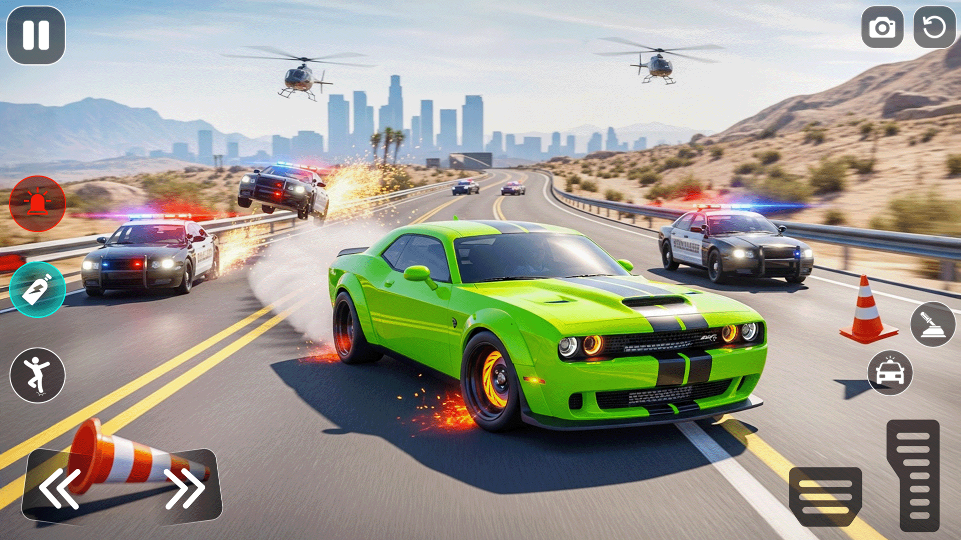 Crime City Police Car Driving Simulator Games 3d - Open World Cop ...