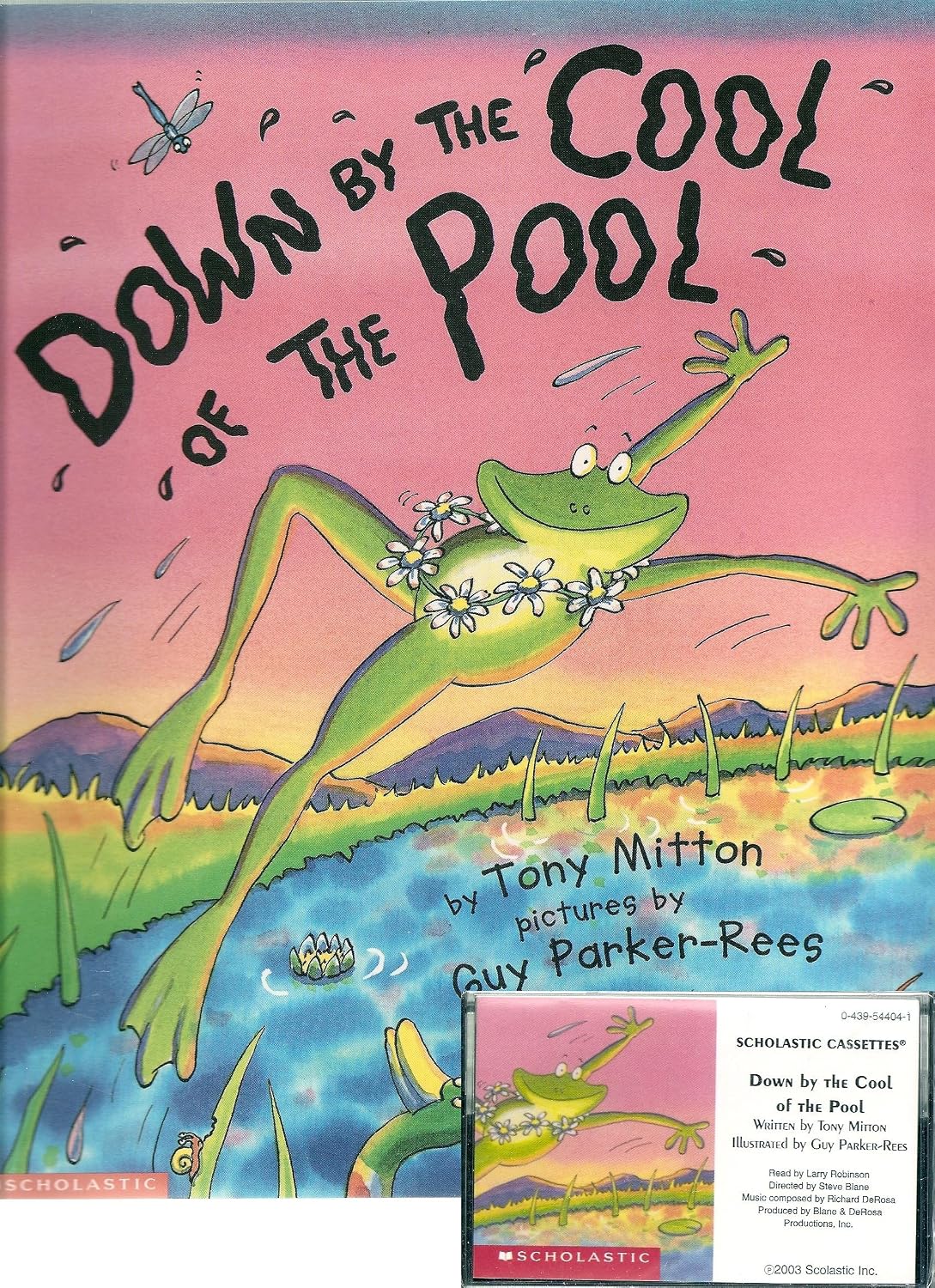 Down by the Cool of the Pool Book and Audiocassette Tape Set (Paperback ...