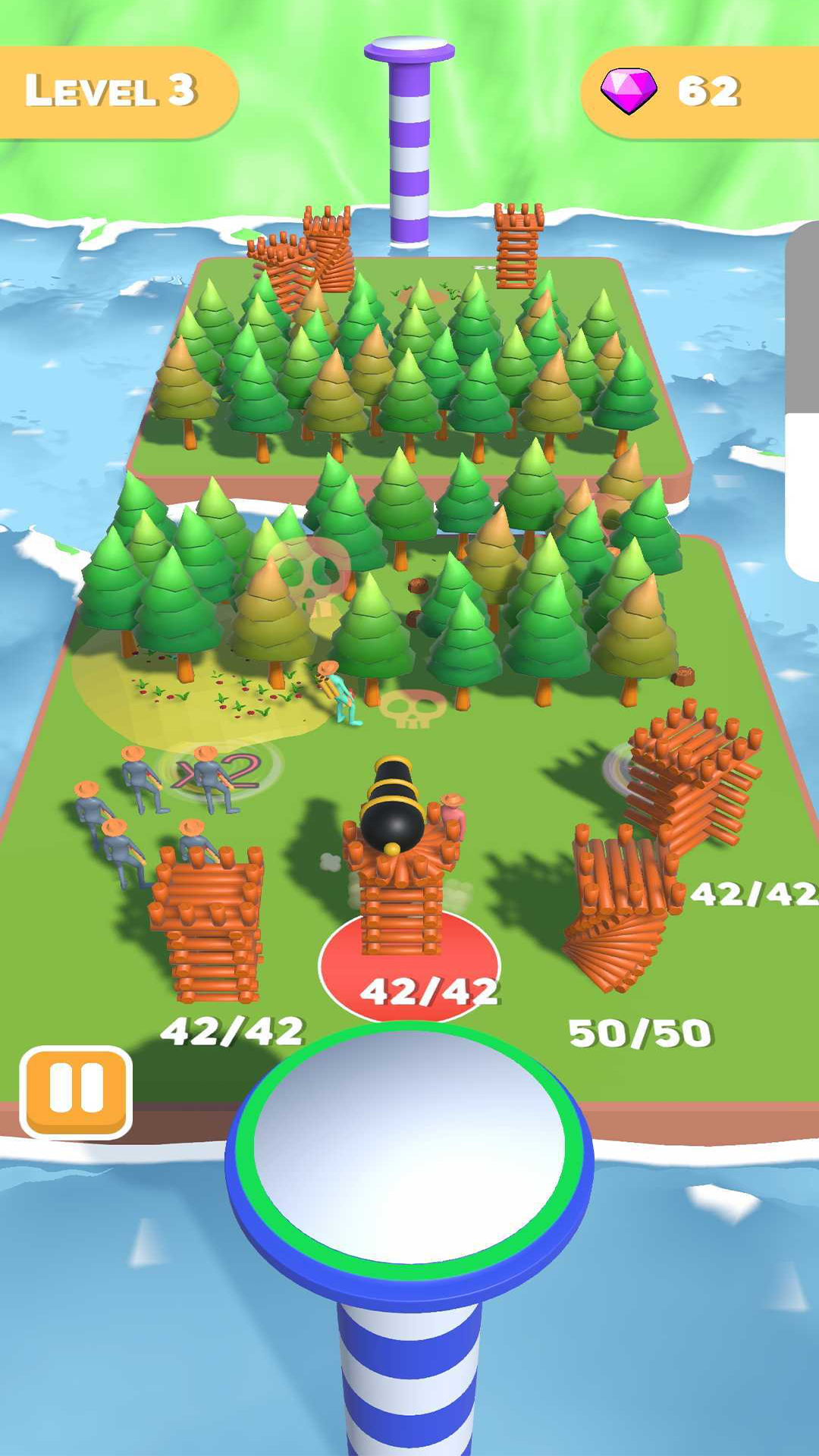 Lumber Jack Castle Island Clicker Game - App on Amazon Appstore