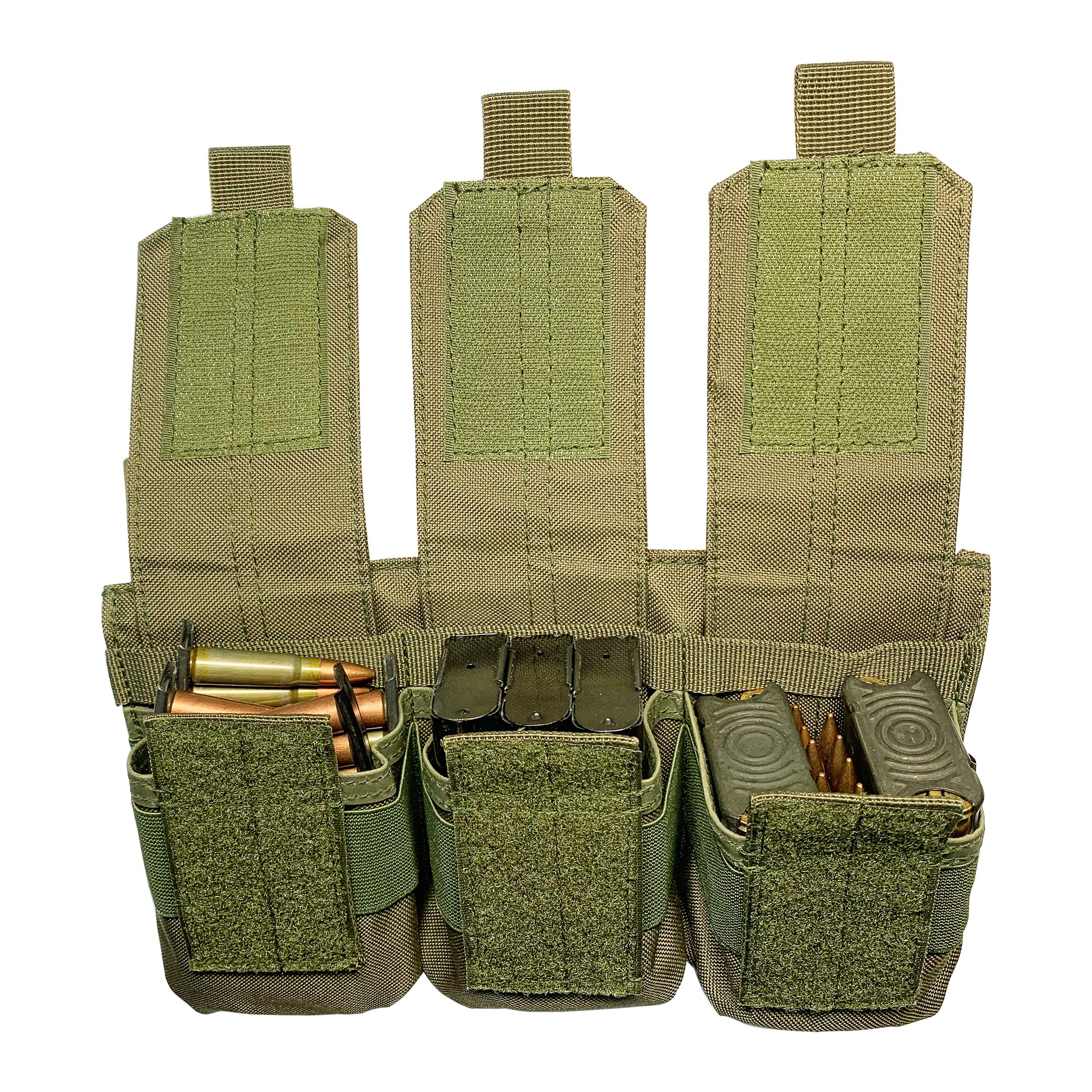 Triple Molle Pouch Bandolier For Shorter Magazines And Clips Sks ...