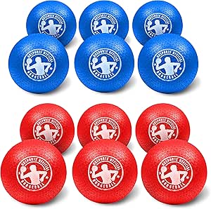 Amazon.com : GoSports Dodgeball Balls - 12 Pack Air Touch No-Sting ...