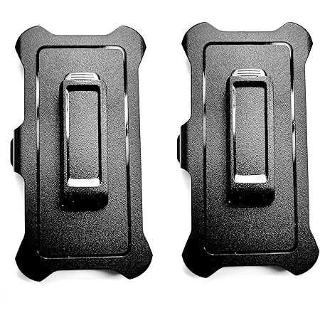 Amazon.com: 2 Pcs Replacement Holster Belt Clip for OtterBox Defender Series Case Apple iPhone ...