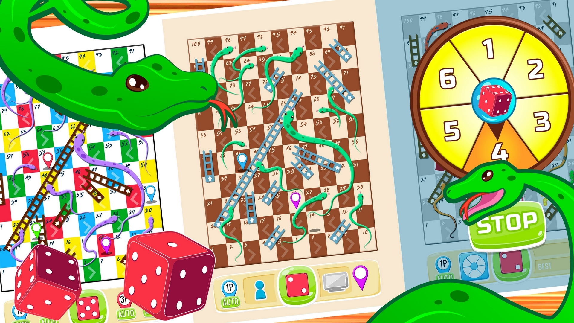 Snakes and Ladders : the game - App on the Amazon Appstore