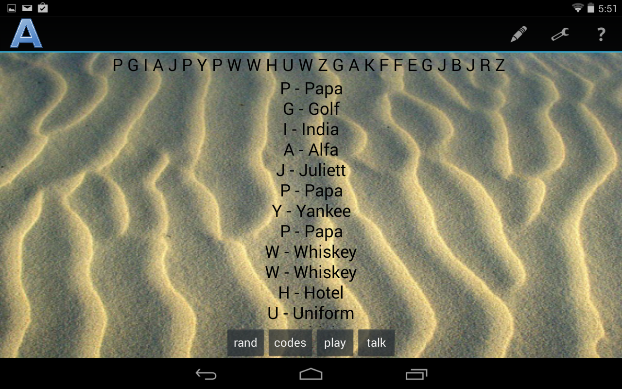 NATO / ICAO Phonetic Alphabet - App on Amazon Appstore