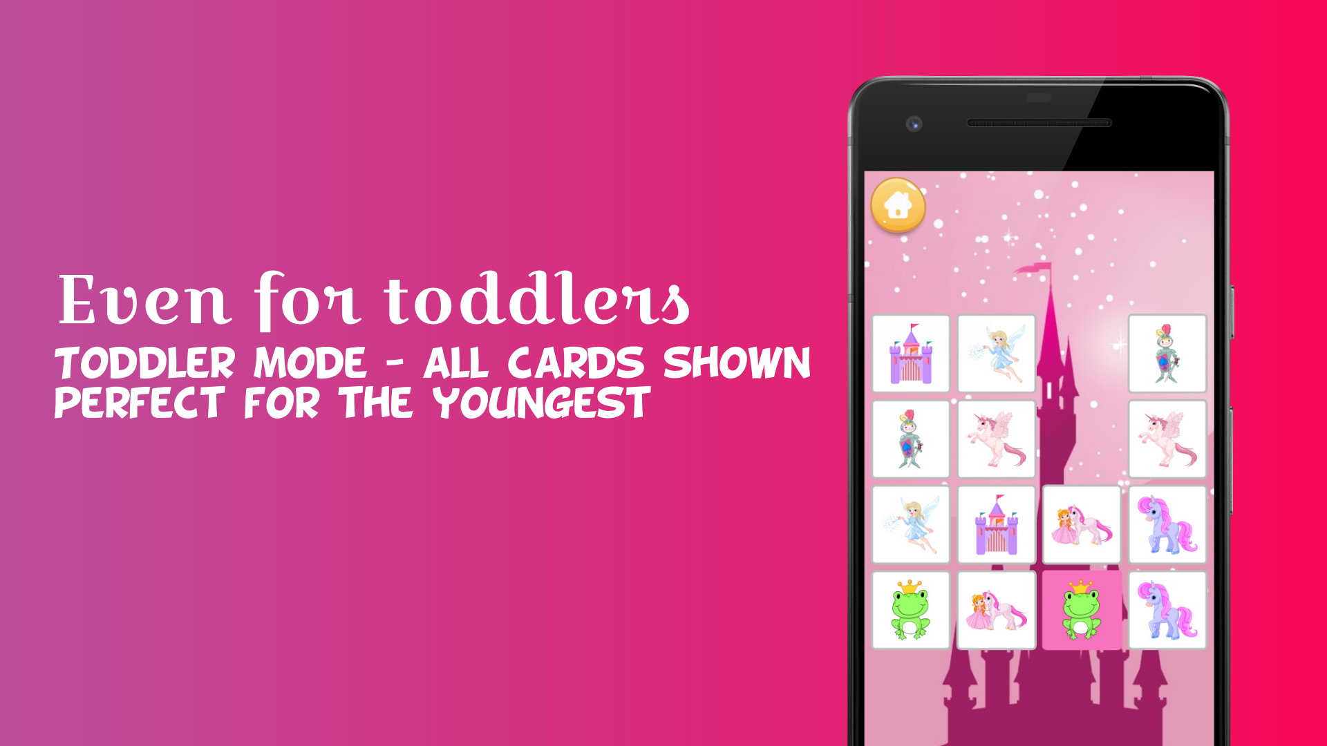 Kids memo games - Princess and unicorn matching game:Amazon.com ...