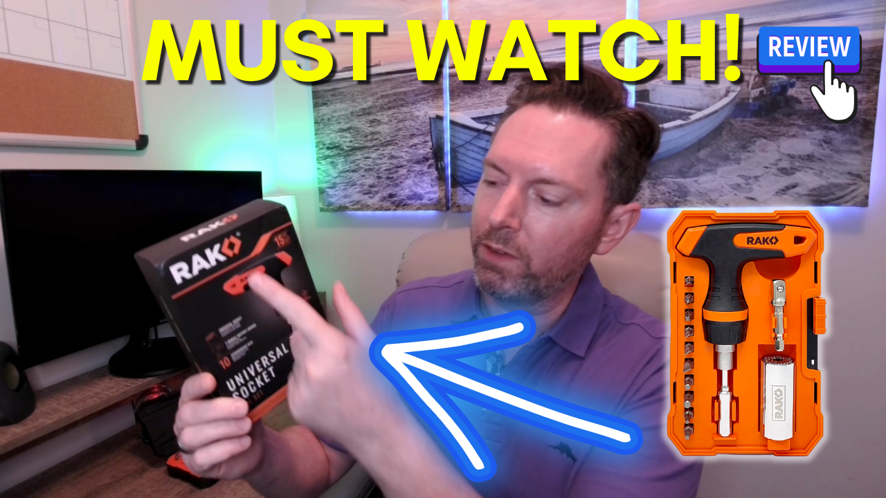 Watch MUST WATCH REVIEW of RAK Universal Socket Tool on Amazon Live