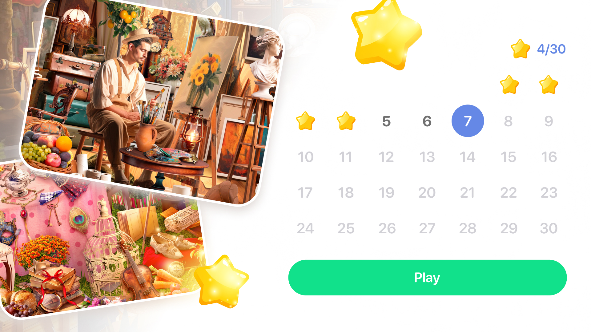 Bright Objects - Hidden Object Game. Search and find items in mystery ...