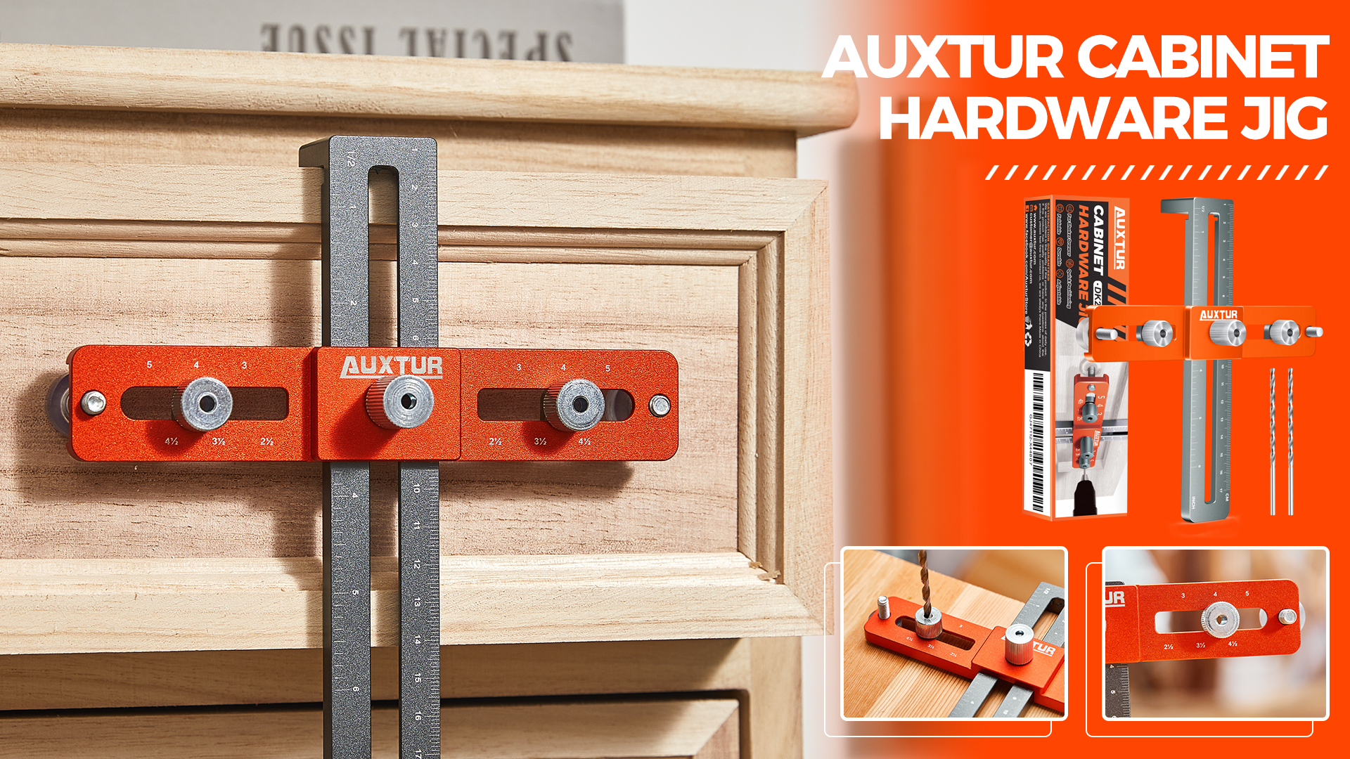 Watch Best installment tool for cabinet and drawer pulls on Amazon Live