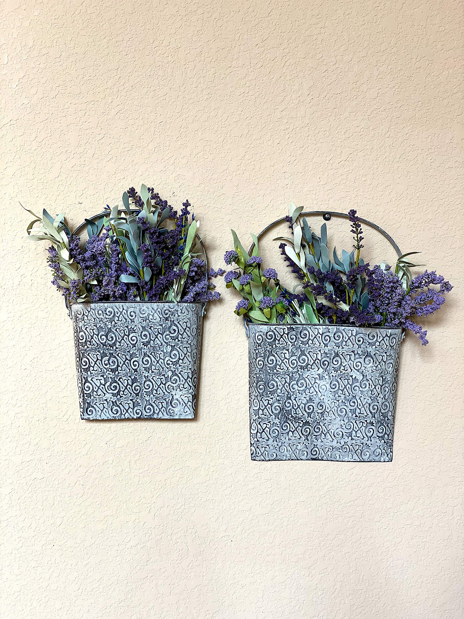 Large Flower Wall Pockets