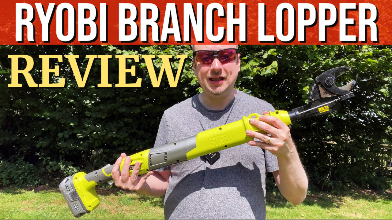 Watch Ryobi ONE Cordless Lopper Review on Amazon Live