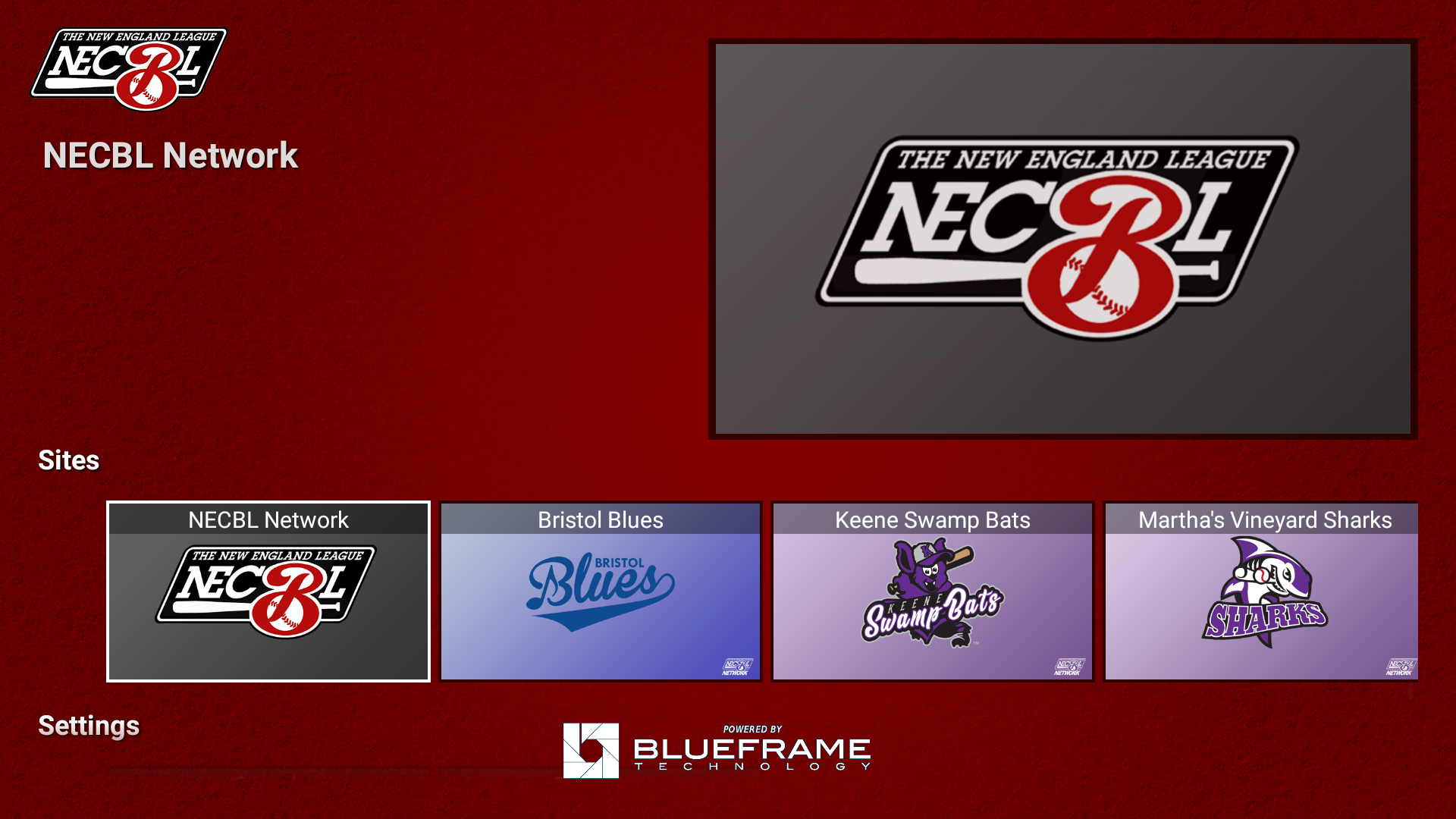NECBL Network - App on Amazon Appstore