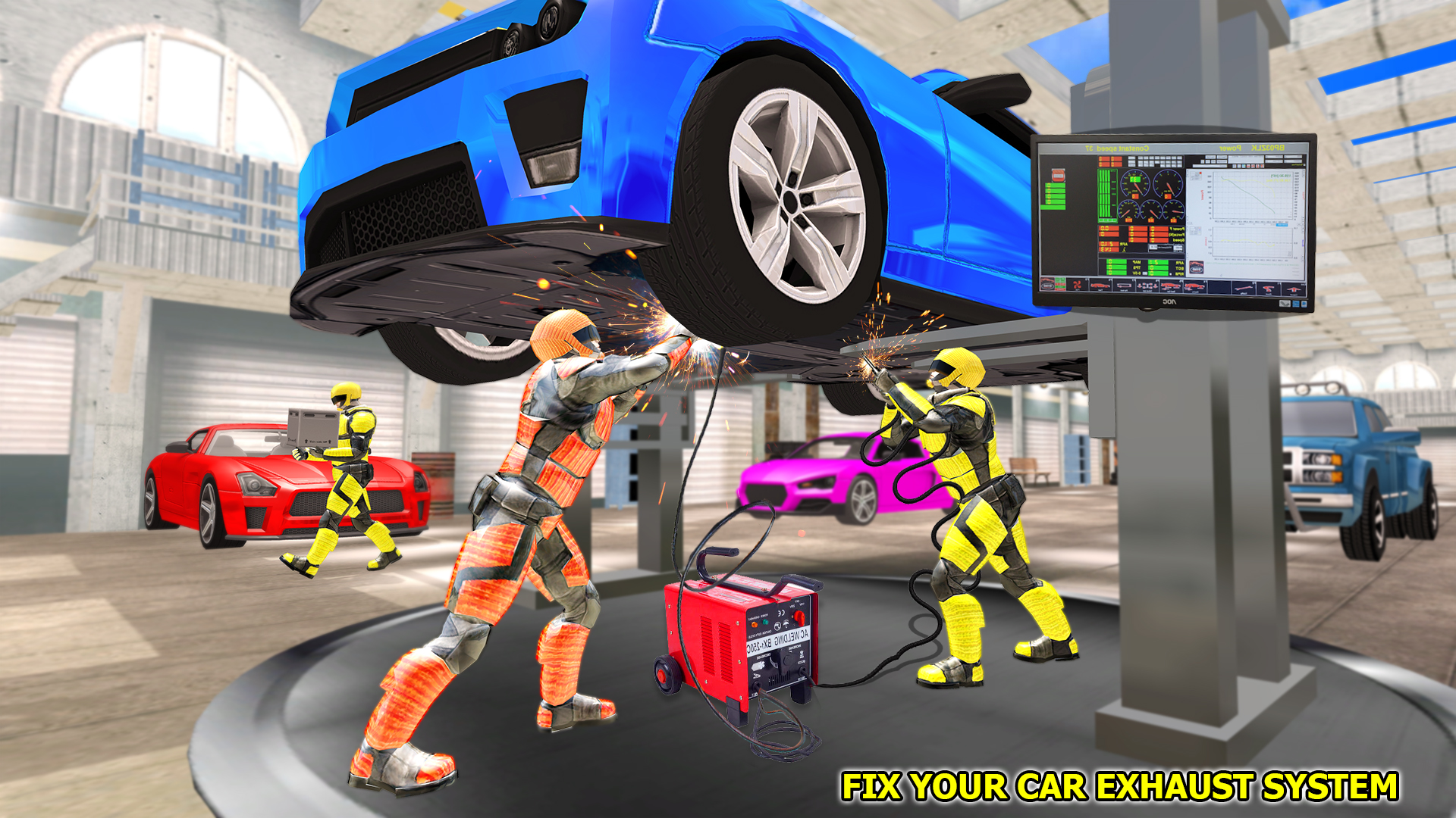 Robot Car Mechanic Workshop Games - Car Games - App on Amazon Appstore