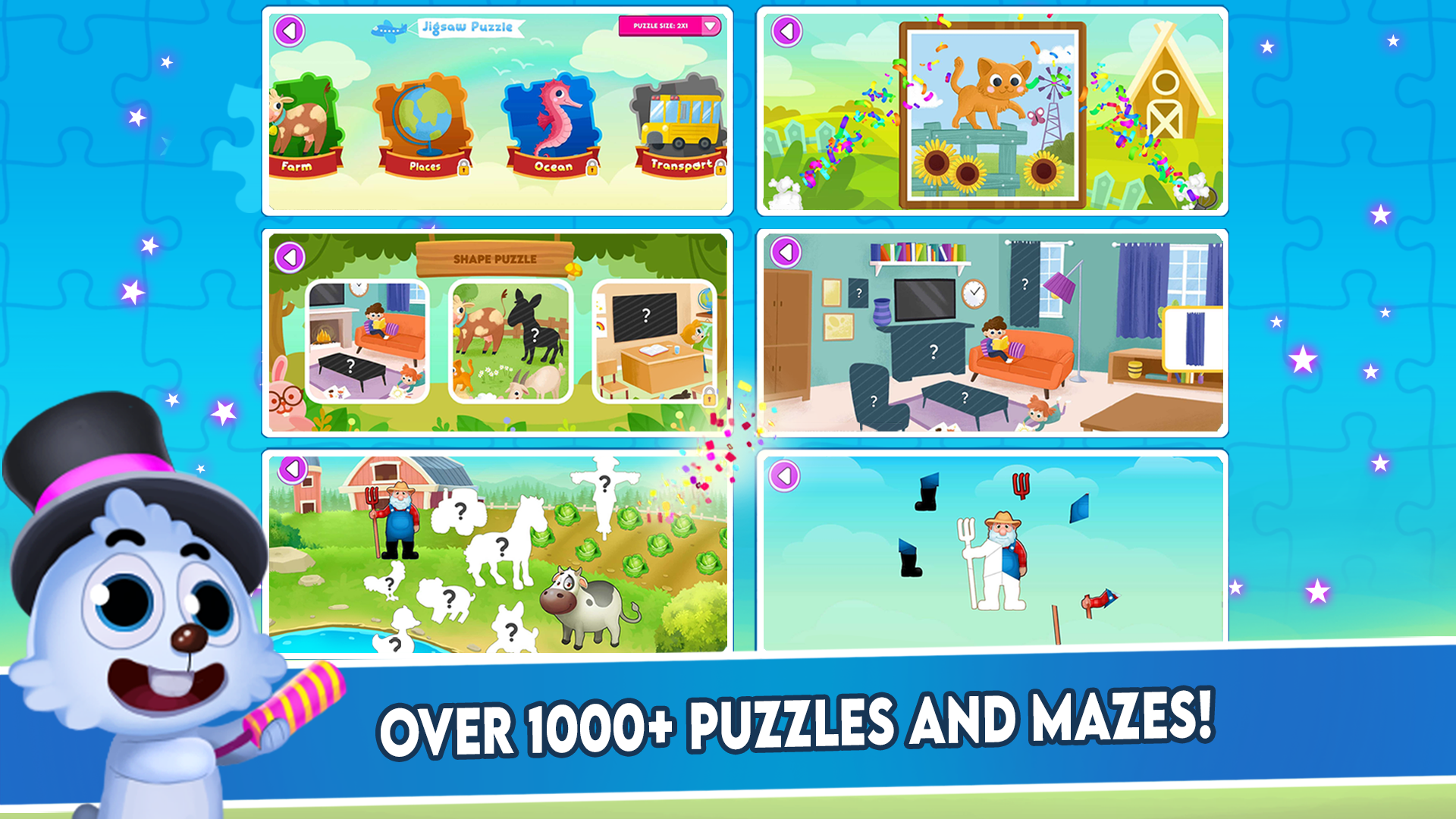 Kidszle - All in one Puzzles for Kids - App on Amazon Appstore