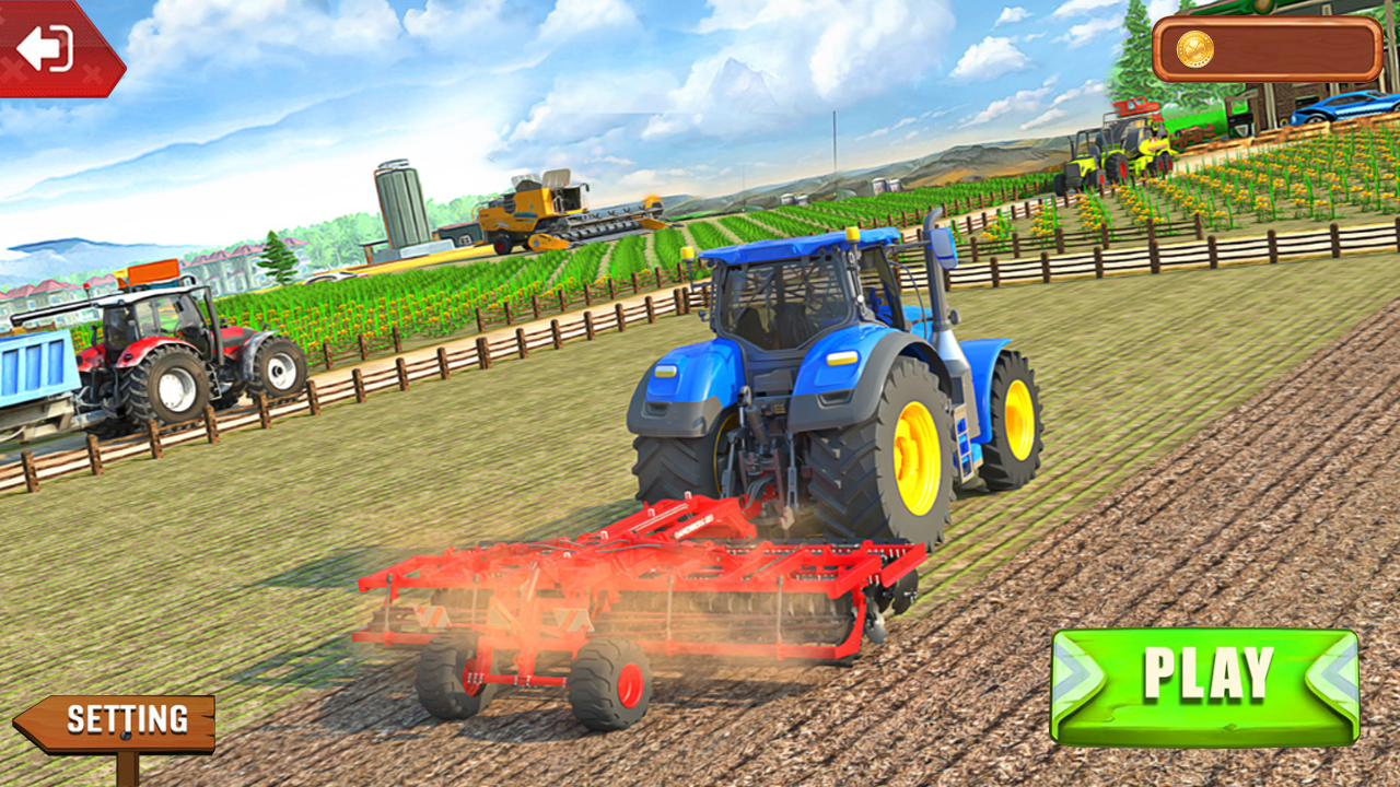 Real Village Tractor Farm Driver Adventure Games - Enjoy Farming ...