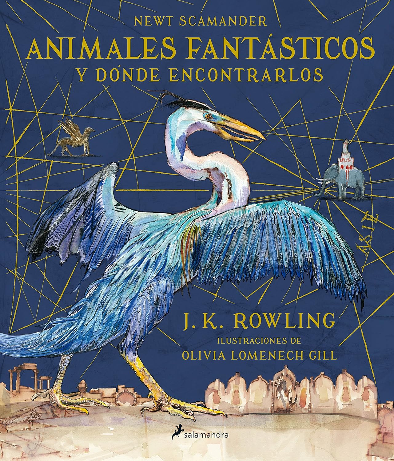 Animales fantásticos y dónde encontrarlos (edición ilustrada) : Rowling ...