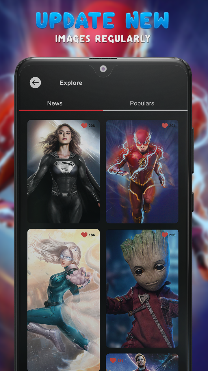 Superhero Wallpaper - Avengers & Marvel Wallpapers - App on Amazon Appstore