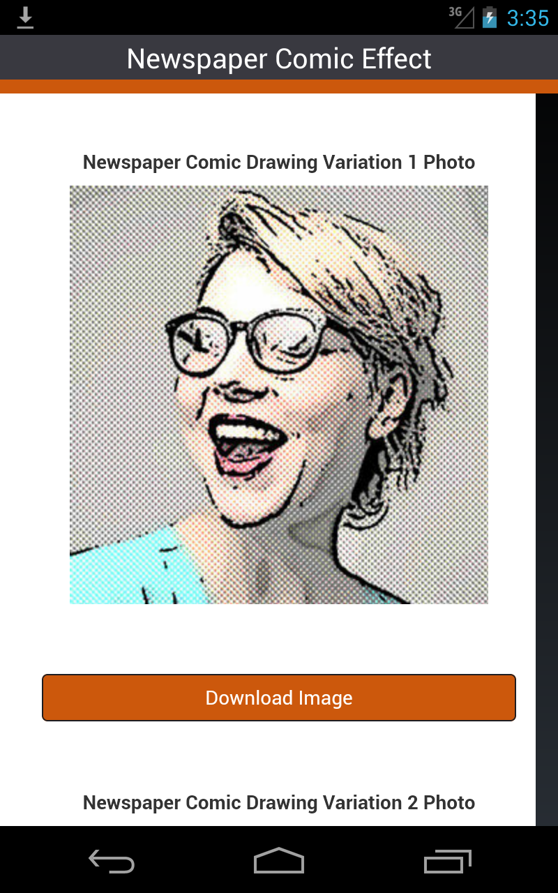 Photo to Newspaper Comic (Photo Effect Tool) - Application sur Amazon Appstore