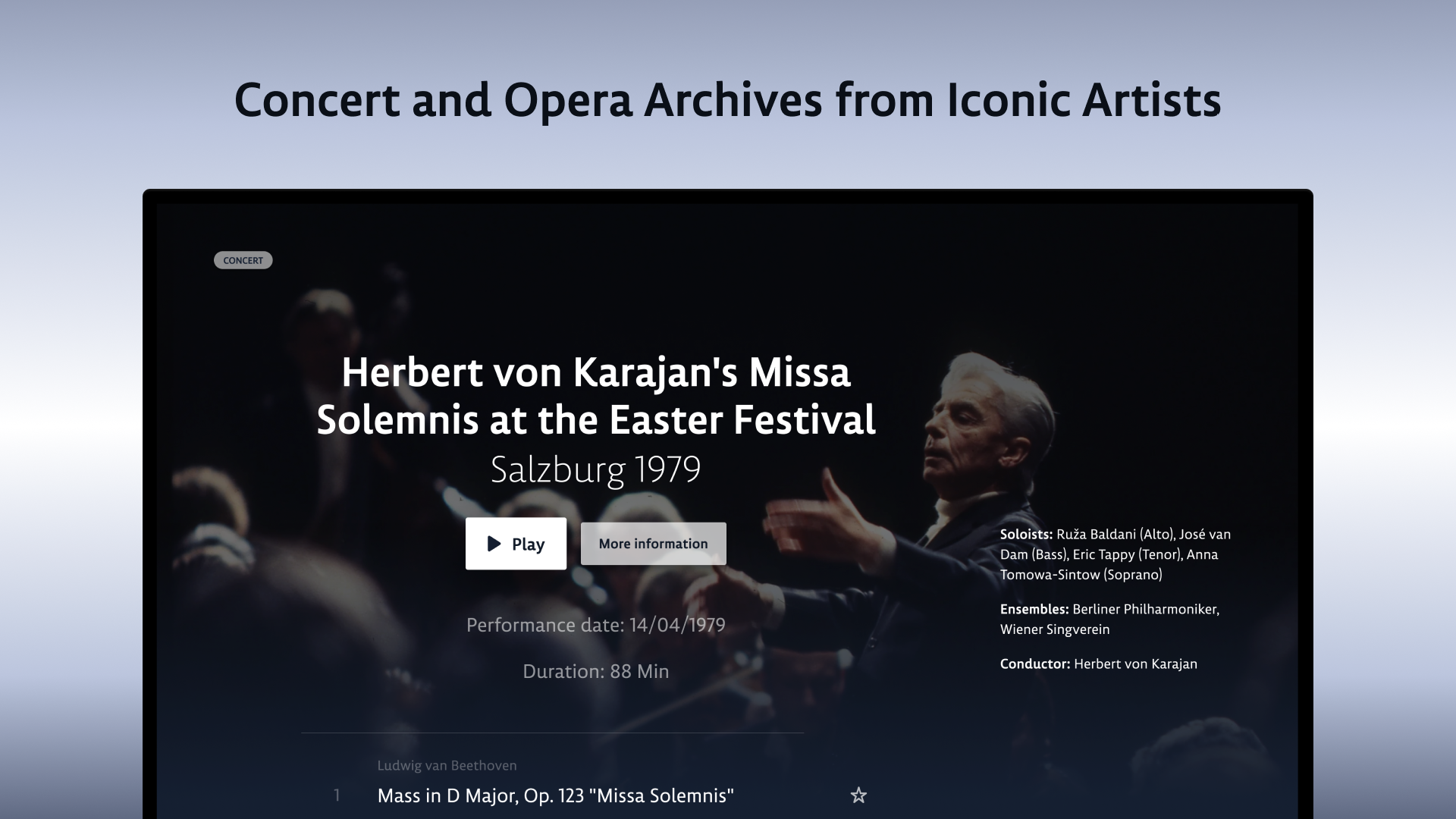 STAGE+ Stream Classical Music - App on Amazon Appstore