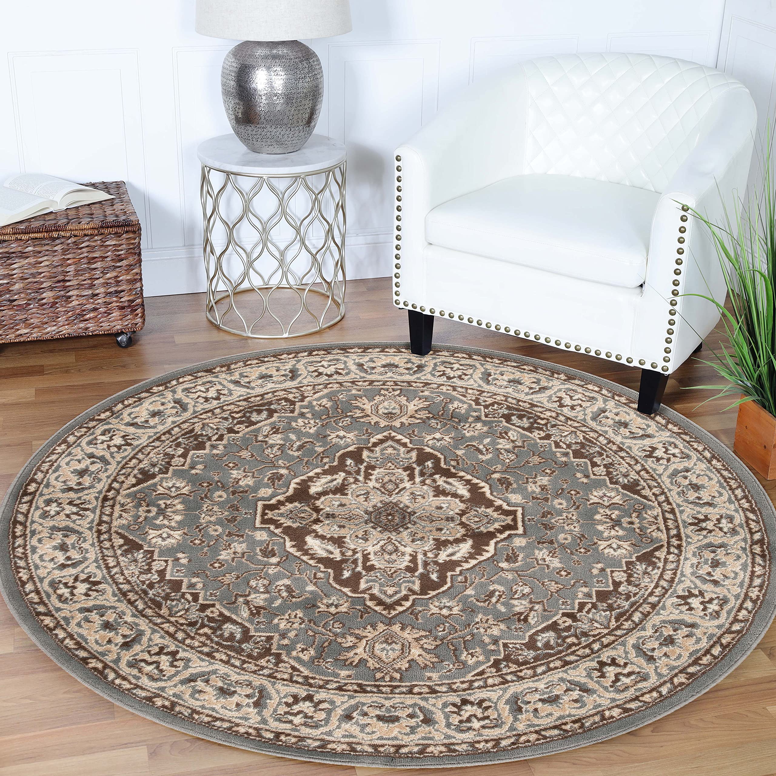 Amazon.com: BNM Indoor Large Area Rug, Jute Backing, Traditional Rugs ...
