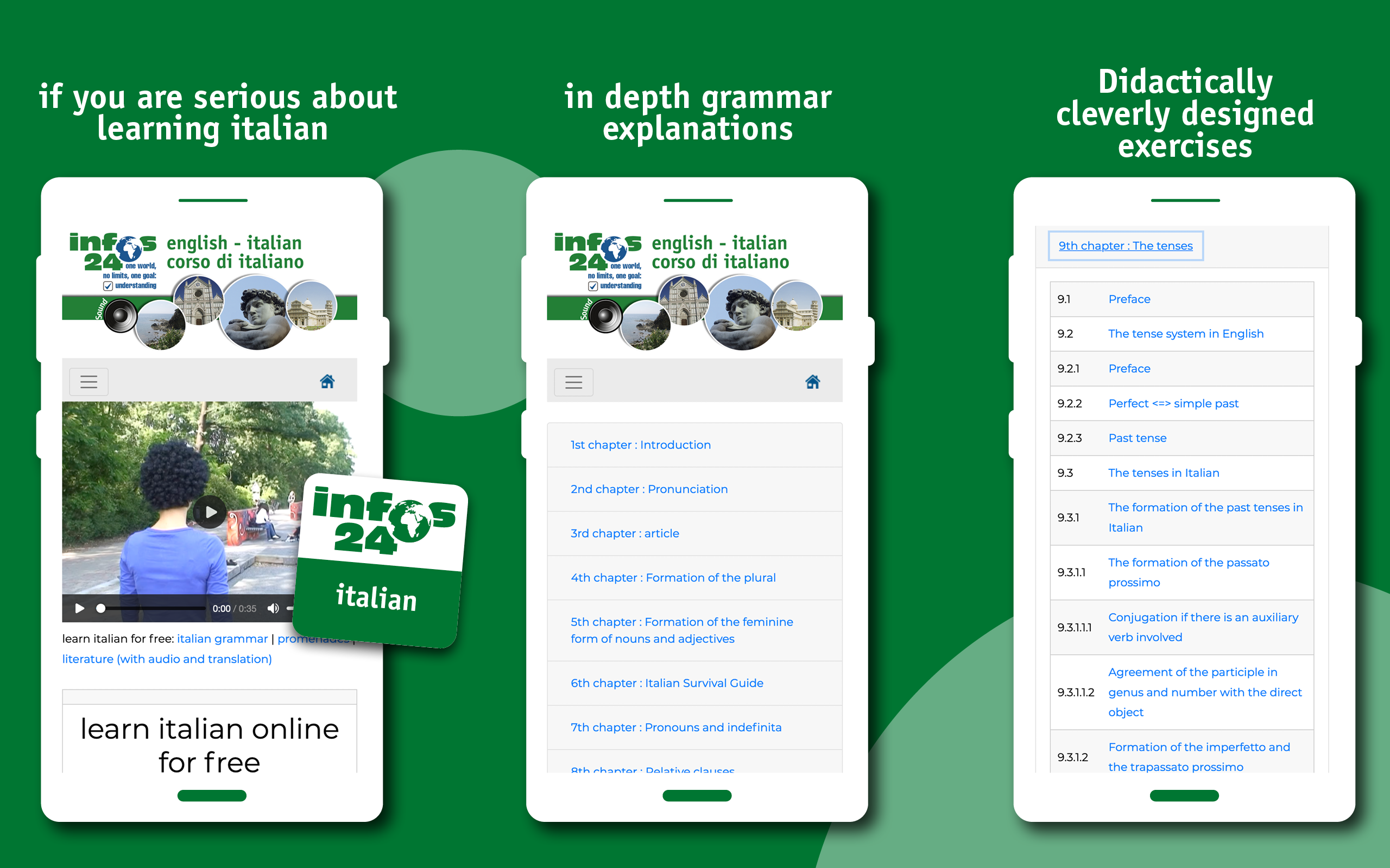 Italian course for people who are really serious about learning Italian ...