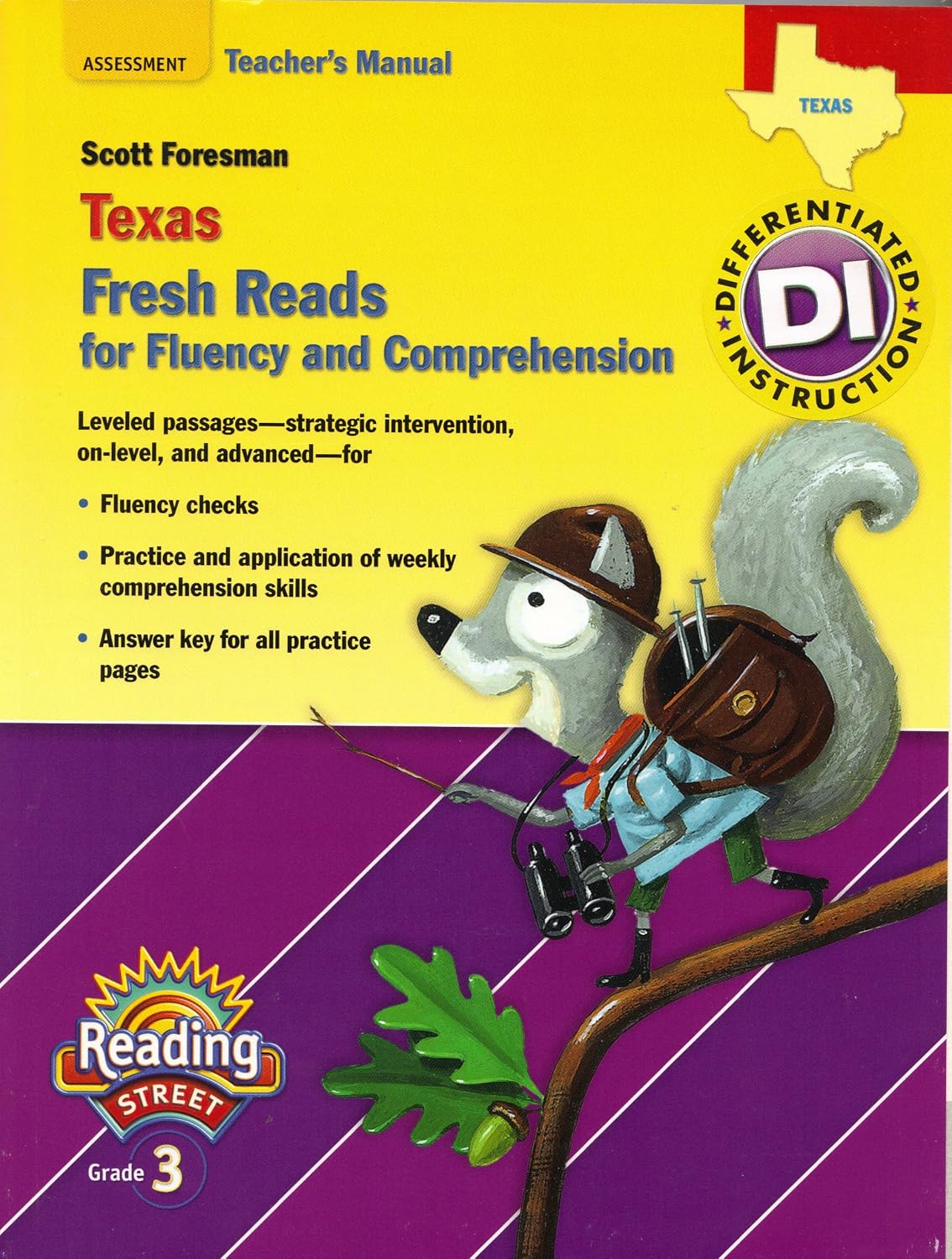 Texas Fresh Reads for Fluency and Comprehension Teacher's Manual ...