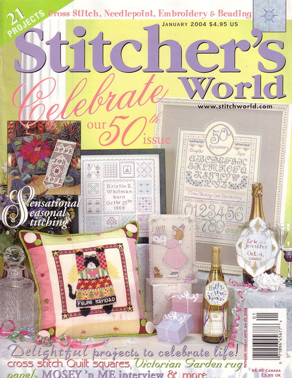 Stitcher's World Magazine Jan. 2004: Amazon.com: Books