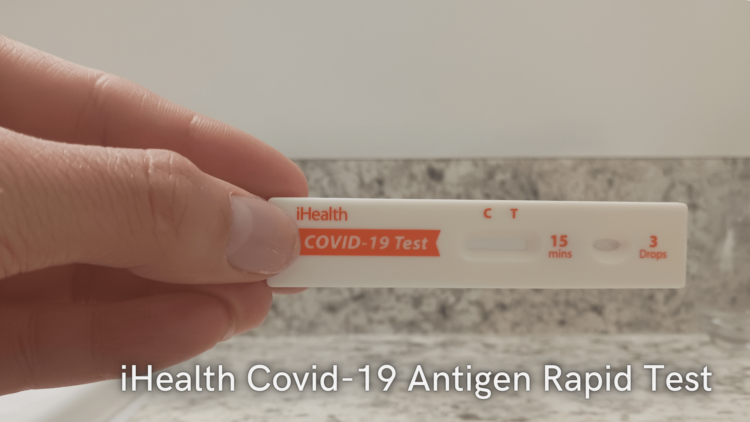 Watch In Hand Review of iHealth COVID-19 Antigen Rapid Test on Amazon Live
