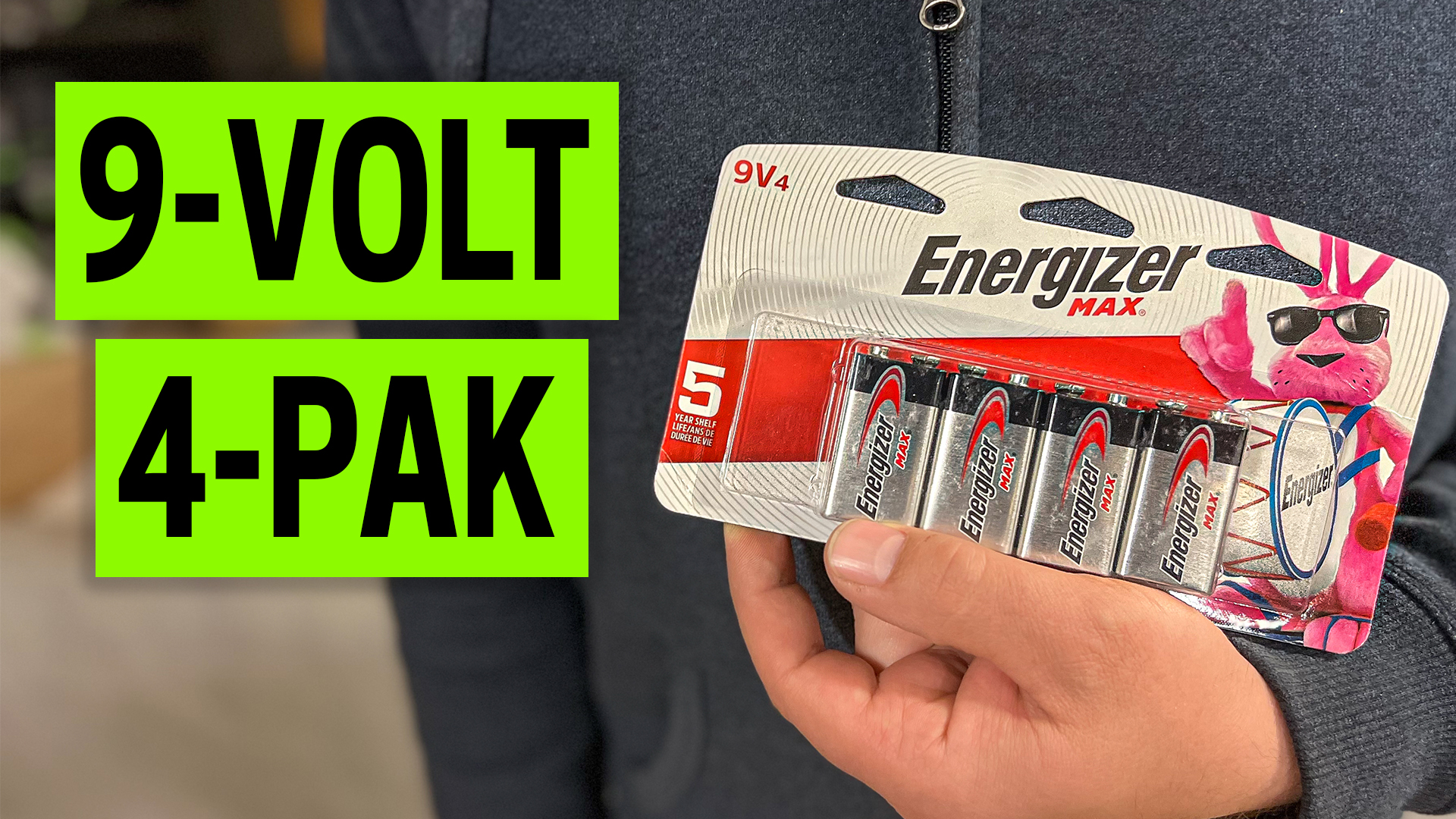Watch SUPER EASY safety tip! Energizer Max 9V Batteries 4-Pak REVIEW ...