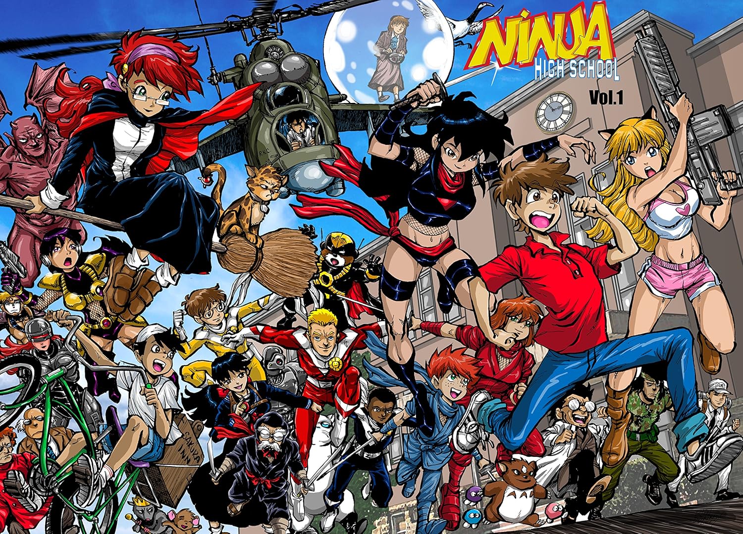 Amazon.com: NINJA HIGH SCHOOL Textbook vol.1 eBook : Dunn, Ben: Kindle ...