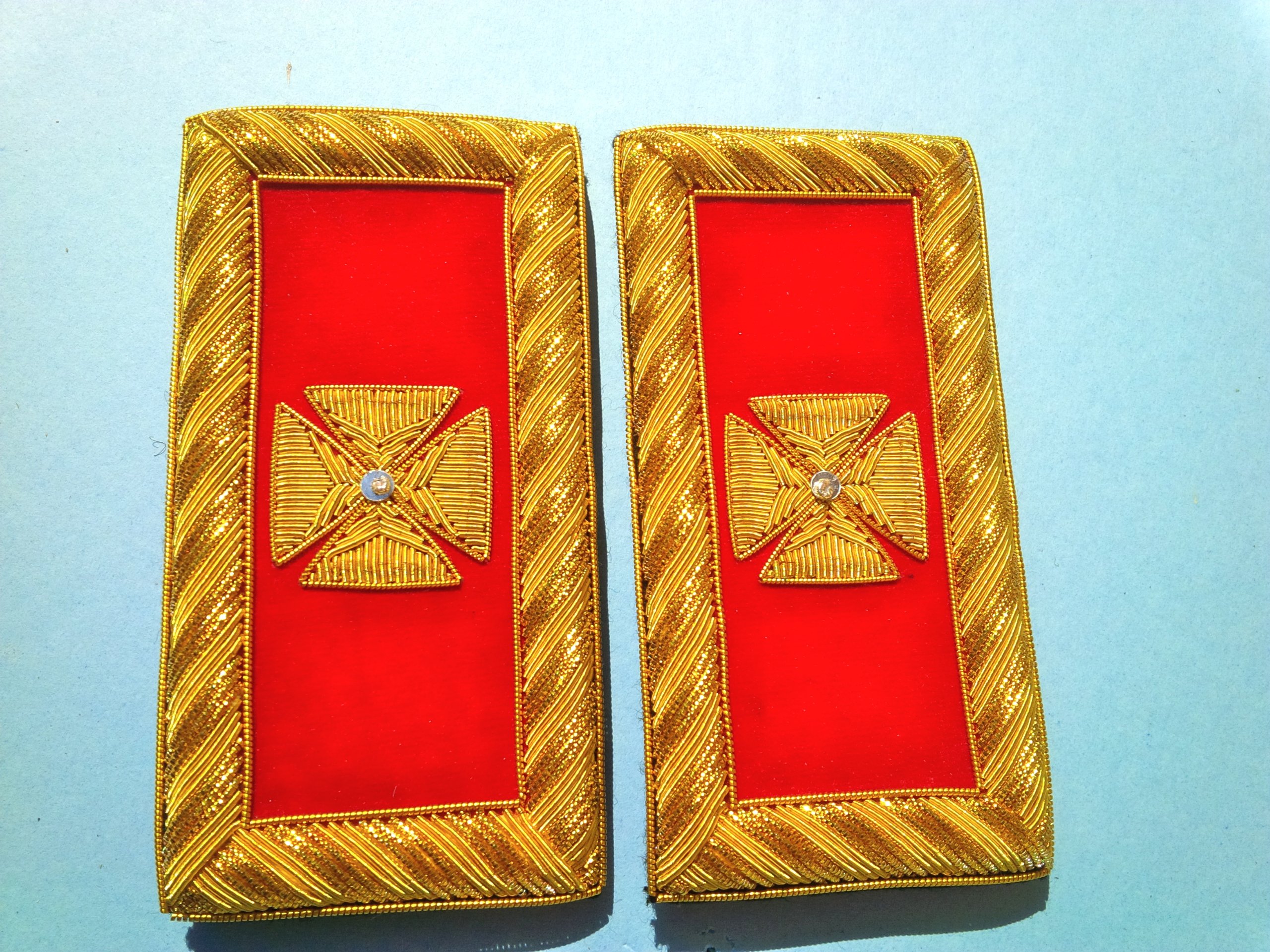 Amazon.com: Knight Templar Grand Commandery Shoulder Boards ...