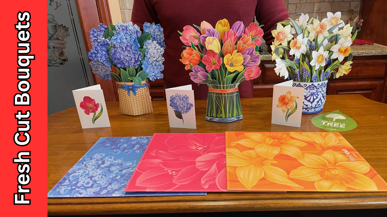 Watch Worth It? FreshCut 3D Paper Bouquet Flowers on Amazon Live