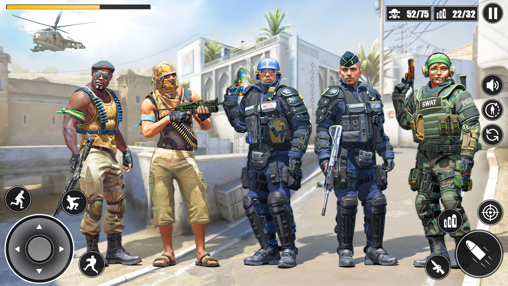 FPS Commando Shooting Assault Adventure Gun Strike Simulator Game - App ...