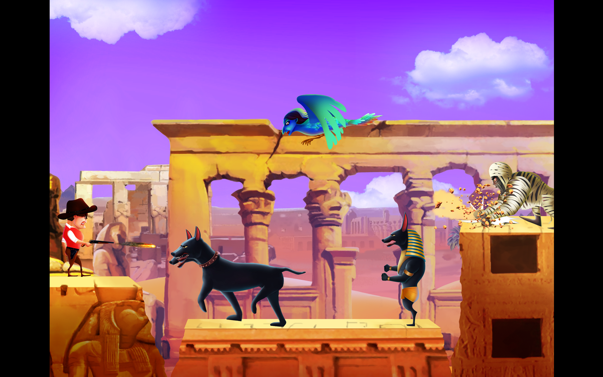 CowBoy Run and fight - IN Mummy Tomb - App on Amazon Appstore