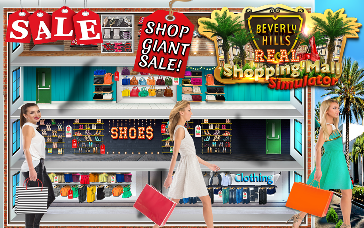 Credit Card, Cash Register & Kids Beverly Hills Shopping Mall Simulator ...