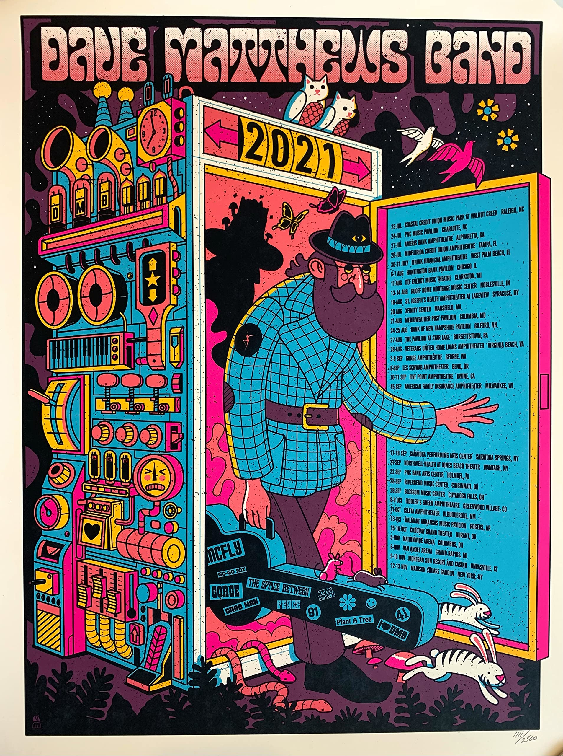 Dave Matthews Band Live Poster