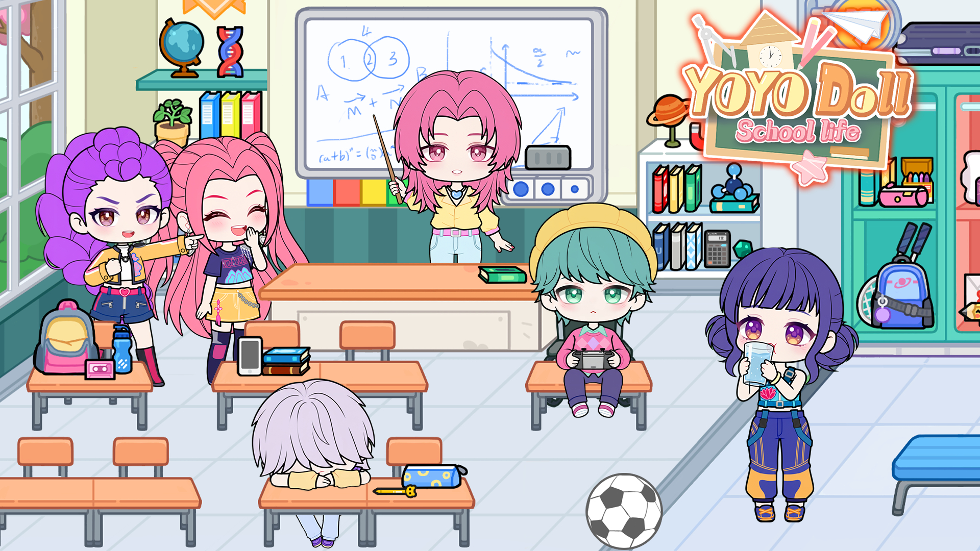 YOYO School: YOYO Doll School life Dress up - App on Amazon Appstore