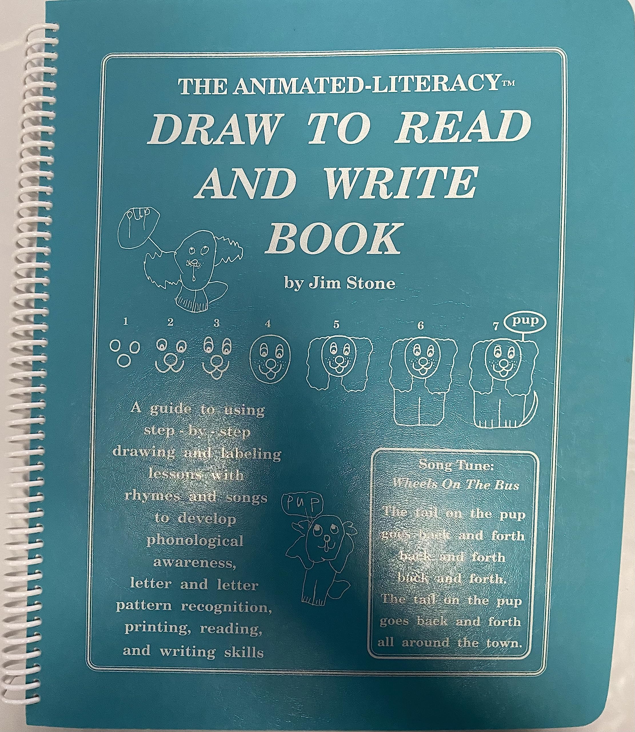 The Animated-Literacy Draw to Read and Write Book: Jim Stone: Amazon ...