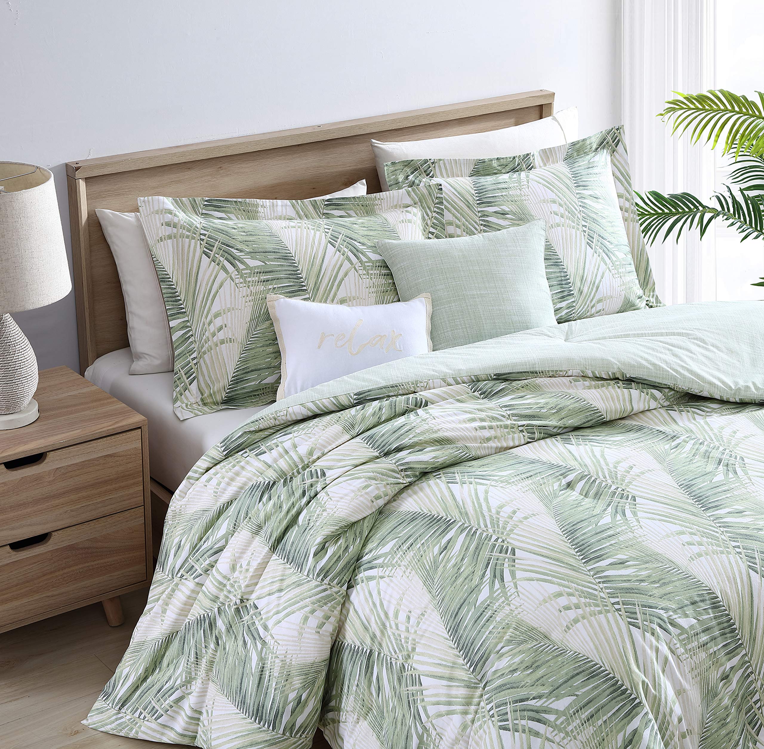 Tommy Bahama - King Comforter Set, Reversible Cotton Bedding with ...