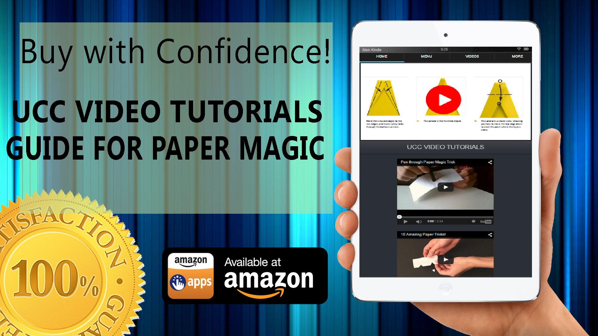 Paper Magic Tricks - Beginner's Guide - App on Amazon Appstore