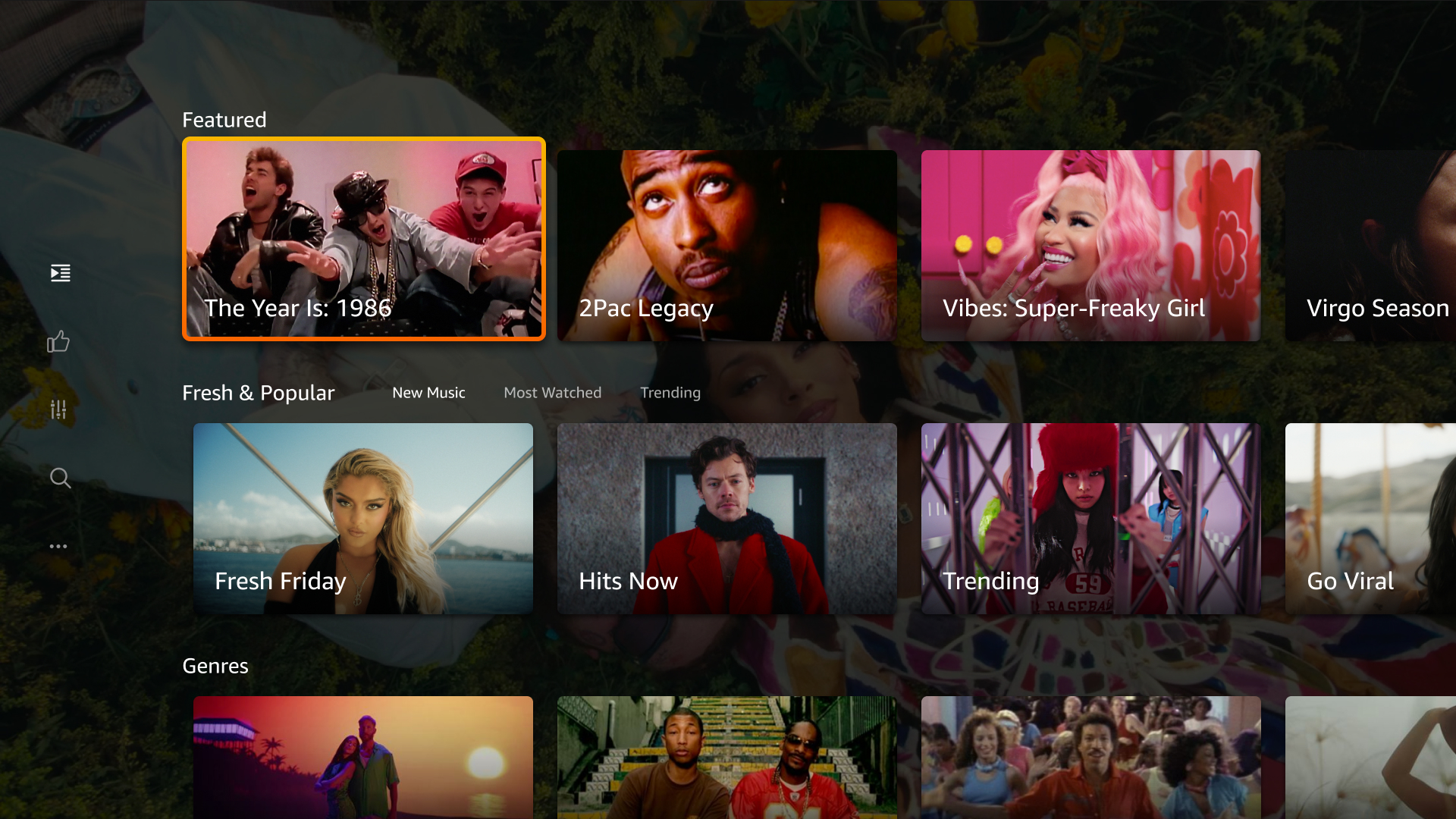 Music Videos on Fire TV - Free - App on Amazon Appstore