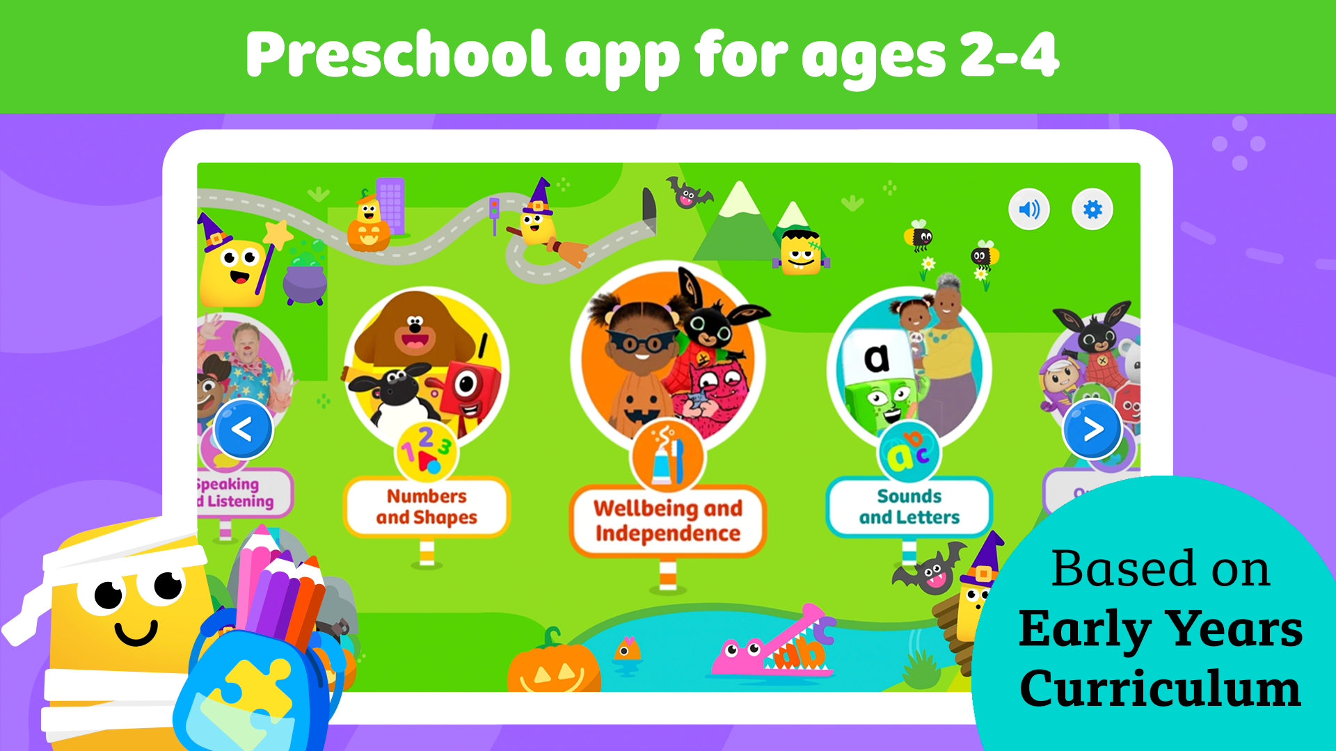 BBC CBeebies Learn - Fun Learning Games for Kids - App on the Amazon ...
