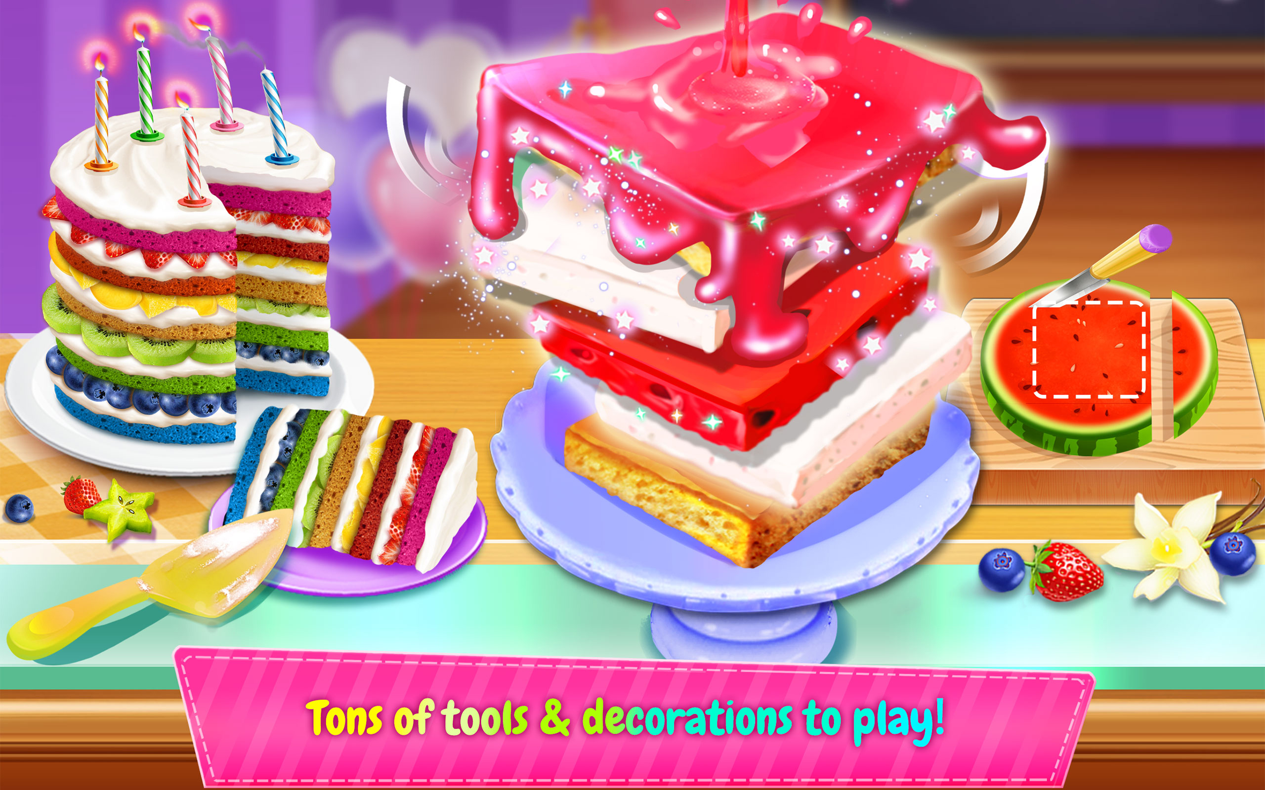 Birthday Cake Design Party - App on Amazon Appstore