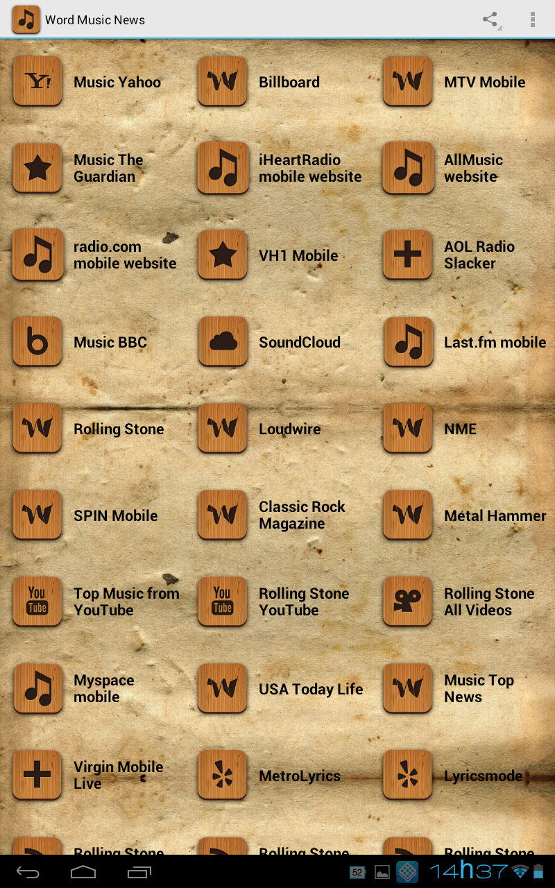 Word Music News - App on Amazon Appstore