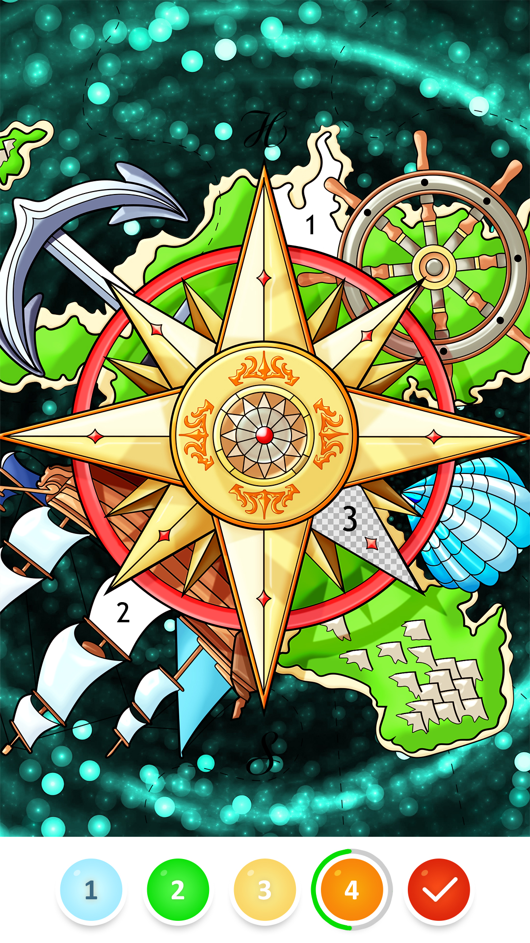 Magic Color by Number is a FREE coloring game for adults & kids. Paint ...