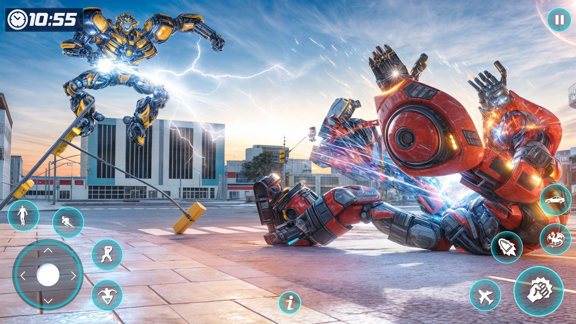 Flying Robot Car Transformation Shooting Robot 2024 - Ultimate Dino ...