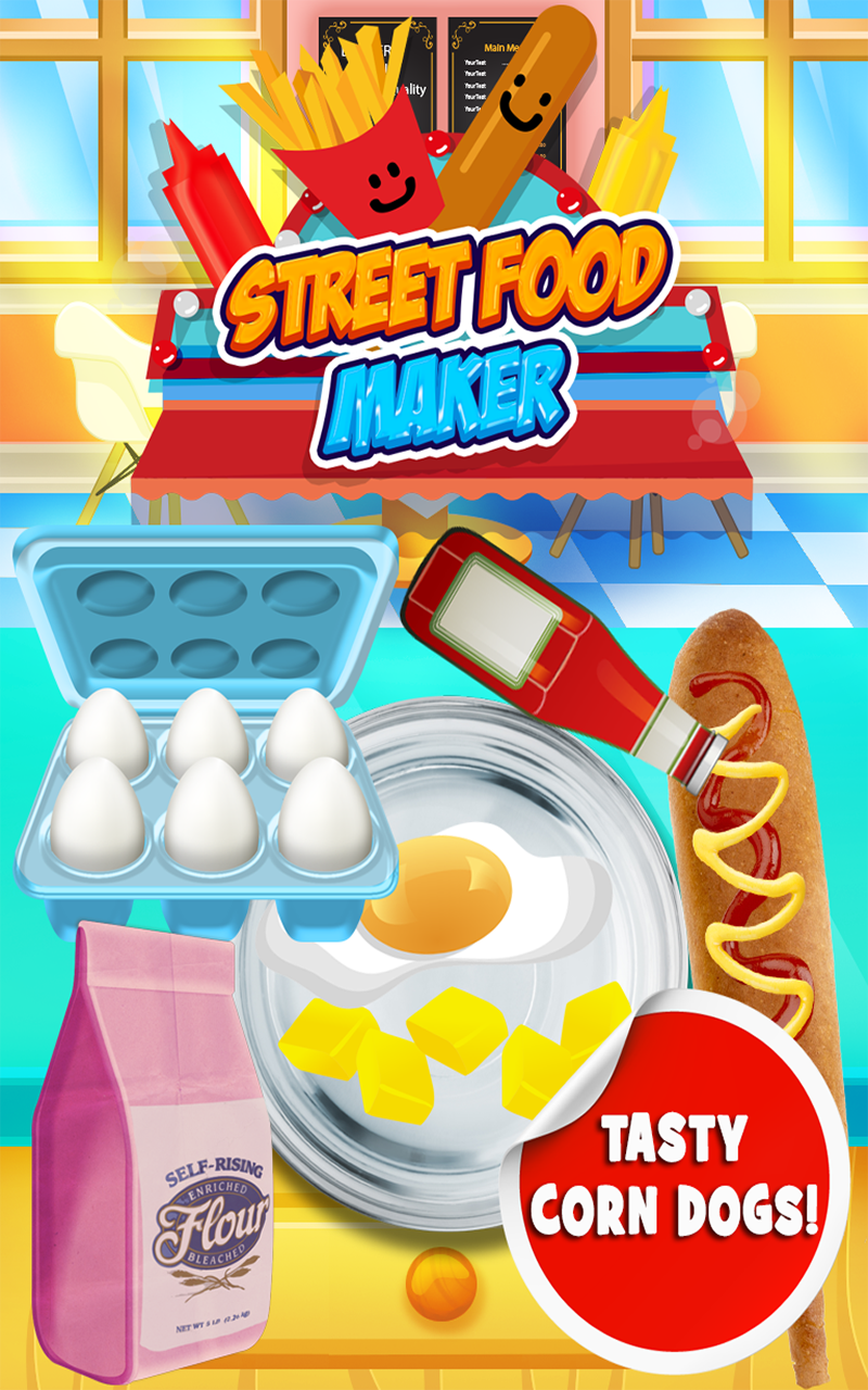 Street Food Maker - Fair Food French Fries, Corn Dogs, Cotton Candy ...