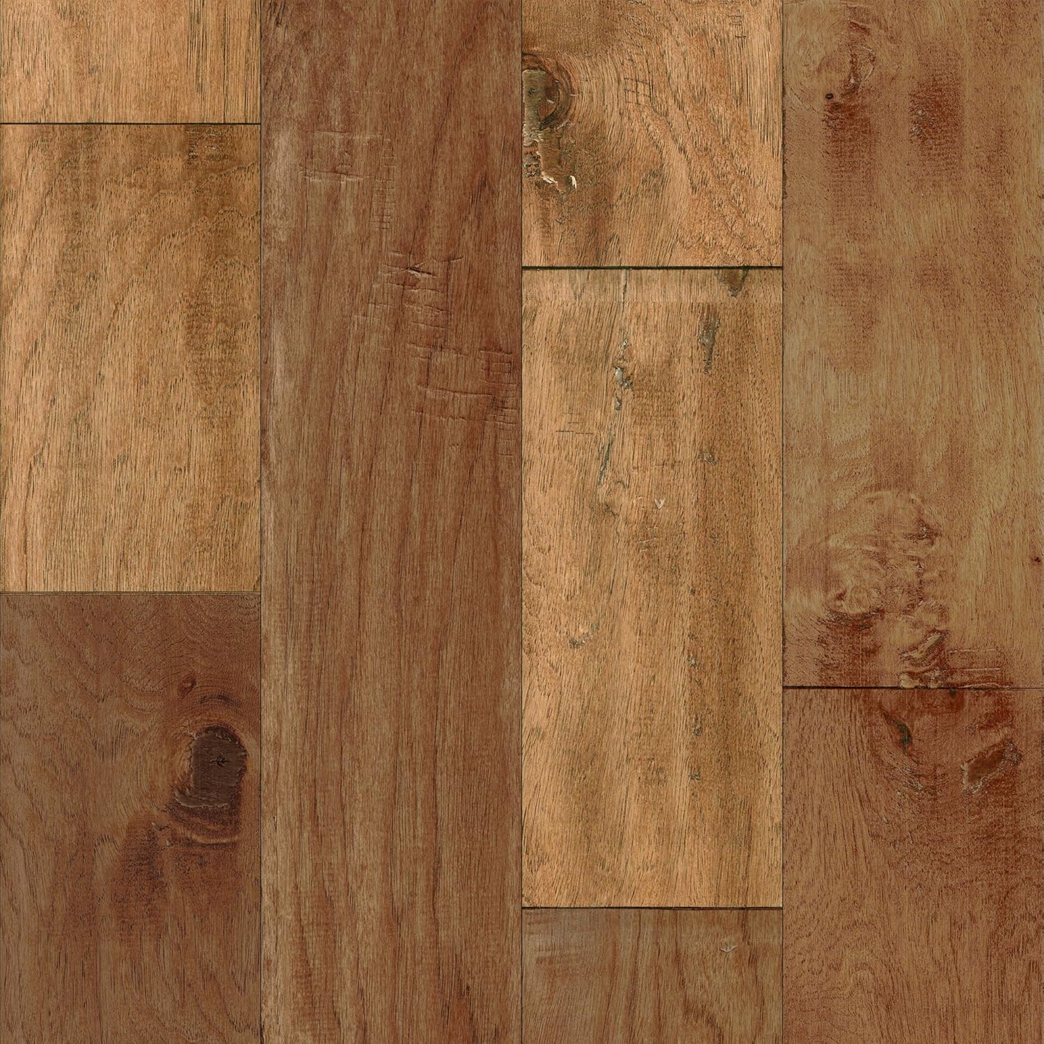 Mohawk Hickory Heritage 5 1/4 Click Together Engineered Hardwood ...