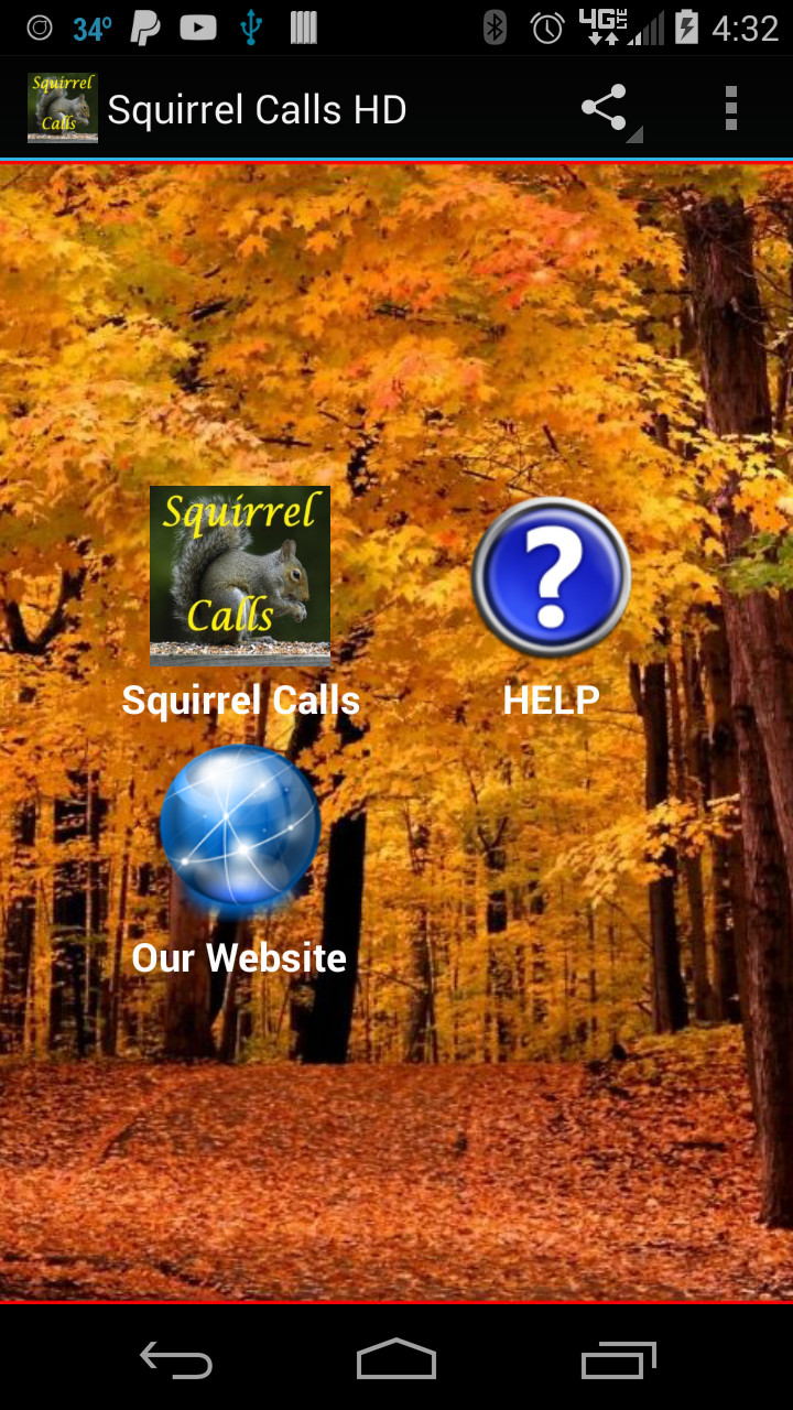Squirrel Calls Free - App on Amazon Appstore