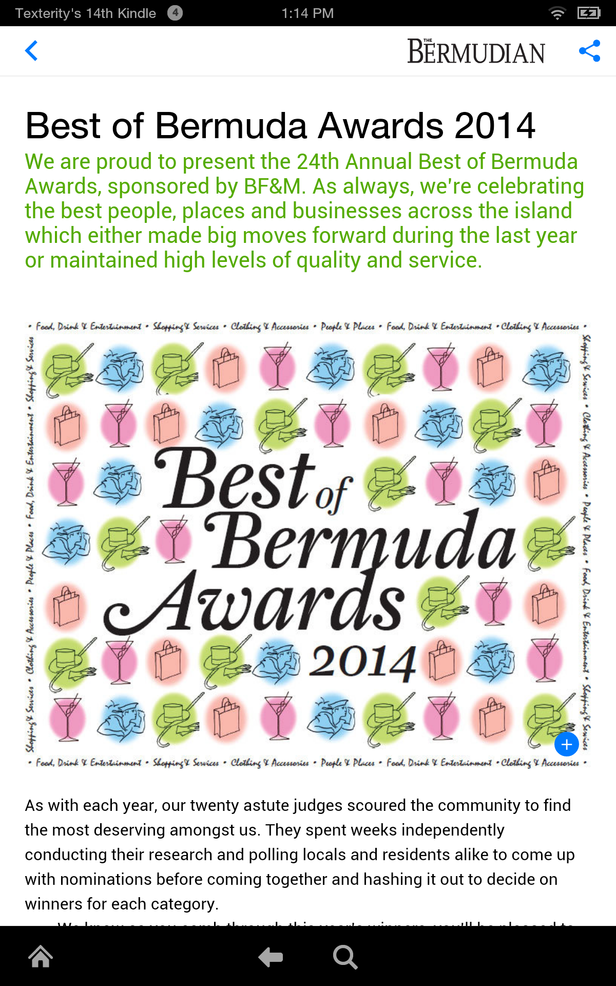 The Bermudian Magazine - App on Amazon Appstore