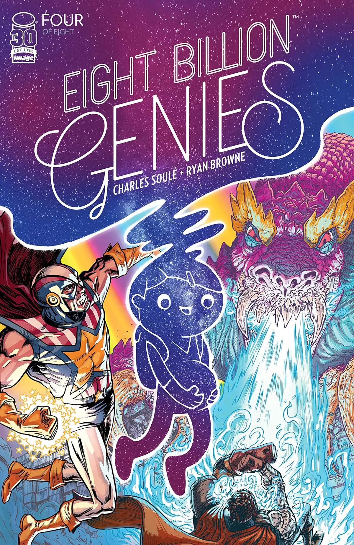 Eight Billion Genies #4 Reviews | Image Comics | Comicscored.com